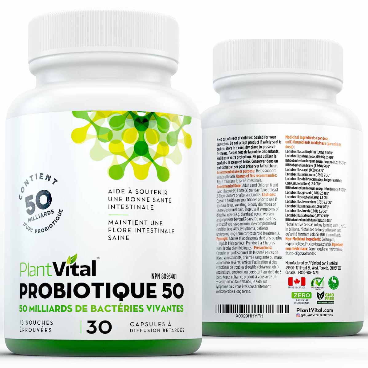 Probiotic 50 Billion – PlantVital